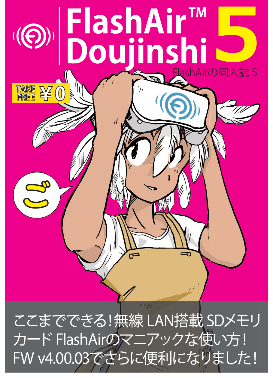 FlashAir Doujinshi (FlashAirの同人誌) - flashair-developers-website
